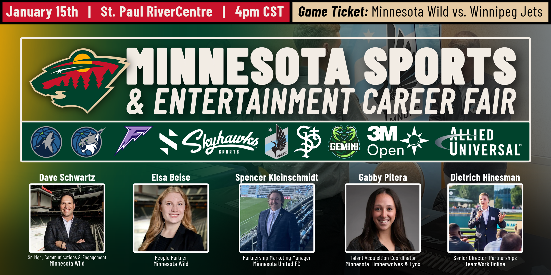 Meet Sports Employers Face-To-Face at Career Fairs & Networking Events ...