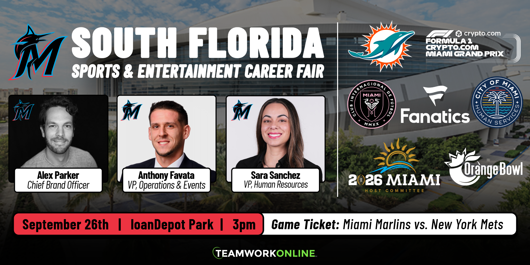 Meet Sports Employers Face-To-Face at Career Fairs & Networking Events ...